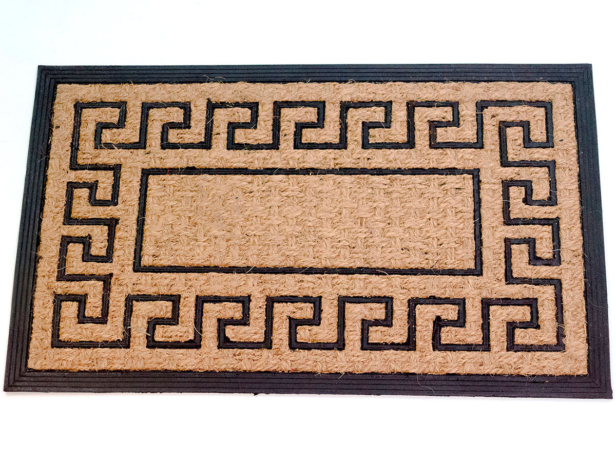 Felpudo de coco Guarda Griega - e-home